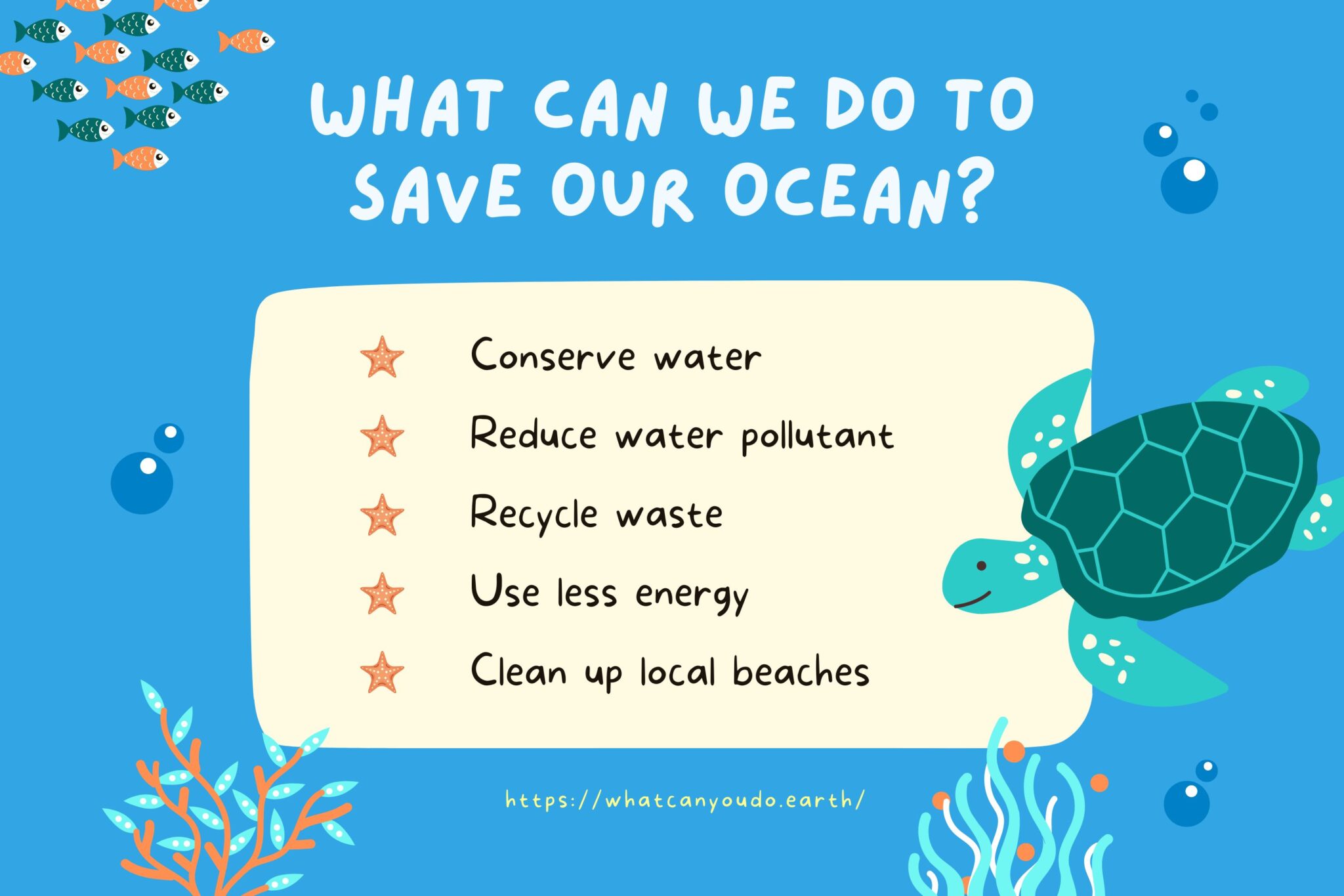 What Can You Do To Save Water – What Can YOU Do?